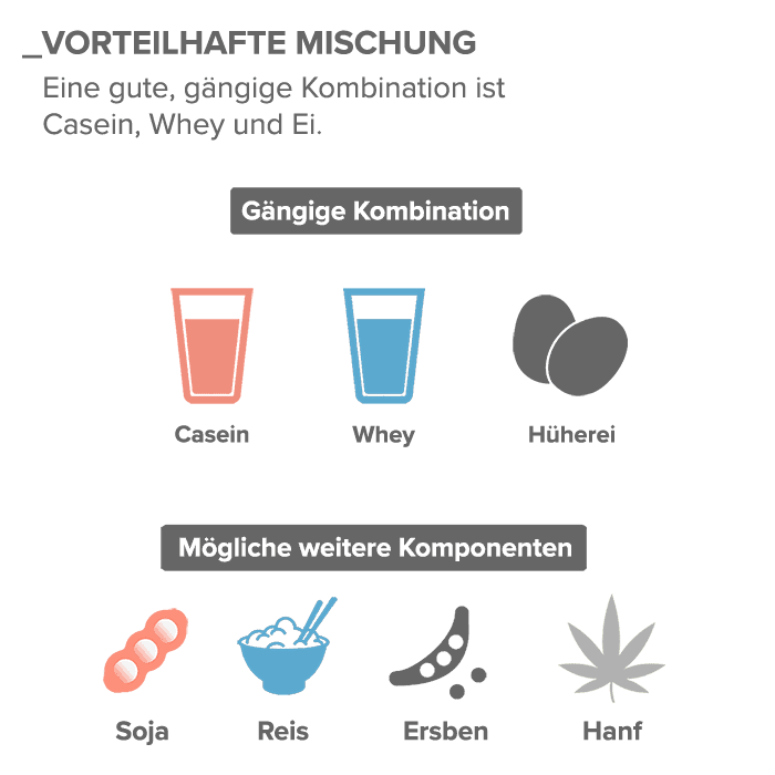 Mehrkomponenten Protein: Test & Erfahrungen (03/20) | Die besten Blends